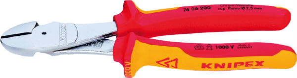 Bergin Werkzeugmärkte GmbH Knipex Kraftseitenschneider DIN/ISO 5749 VDE ...